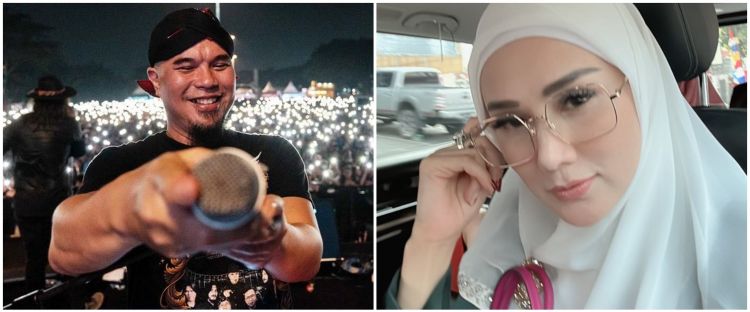 11 Potret kebucinan Ahmad Dhani dengan Mulan Jameela, biar usil tapi mesra