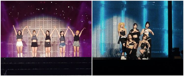 Gelar world tour bertajuk 023 LE SSERAFIM TOUR FLAME RISES IN JAKARTA ...