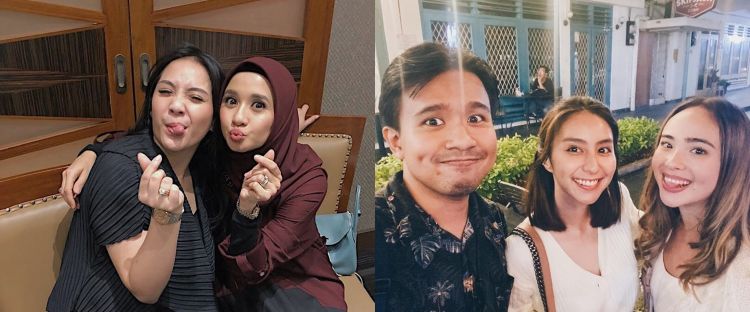 Potret akur 7 seleb dengan istri mantan kekasih, Happy Asmara dan Bella Bonita tepis hubungan ...