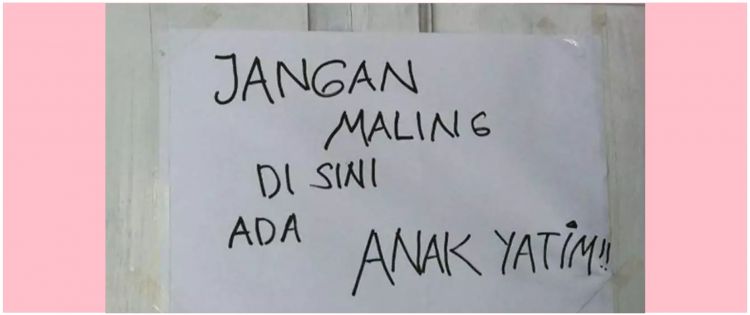 11 Potret kocak peringatan jangan mencuri ini kalimatnya bikin maling ...