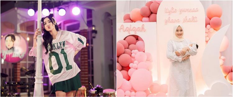 9 Potret Yeni Inka perdana manggung usai melahirkan, badan langsing ...