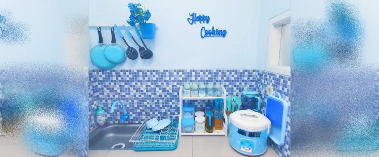 10 Potret dapur sepetak tanpa kitchen set ini estetik bikin mupeng ...