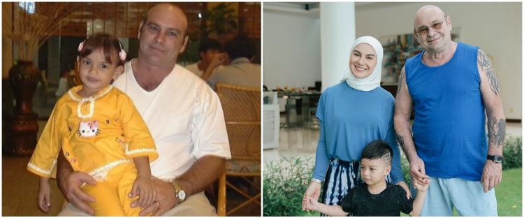 Kompak meski terpisah jarak, ini 11 potret kedekatan Irish Bella & ayah ...