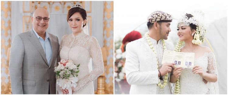 Potret pernikahan kedua 9 penyanyi wanita Tanah Air, BCL tampil anggun dalam balutan kebaya putih