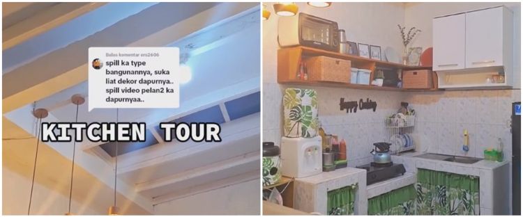 11 Potret dapur tanpa kitchen set rumah subsidi perpaduan dekorasinya ...