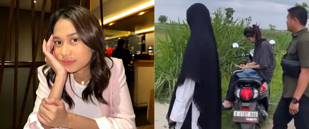 Momen 10 seleb mudik ke kampung halaman sang suami, Azizah Salsa