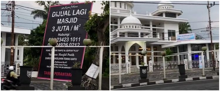 Viral masjid dijual di Malang ini bikin heboh warganet, ternyata begini ...