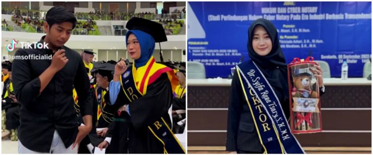 Viral wanita 25 tahun lulus S3 dan bergelar doktor, definisi belajar ...