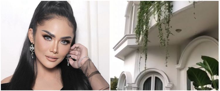 9 Potret dapur serba biru Krisdayanti ini elegan ala American style ...