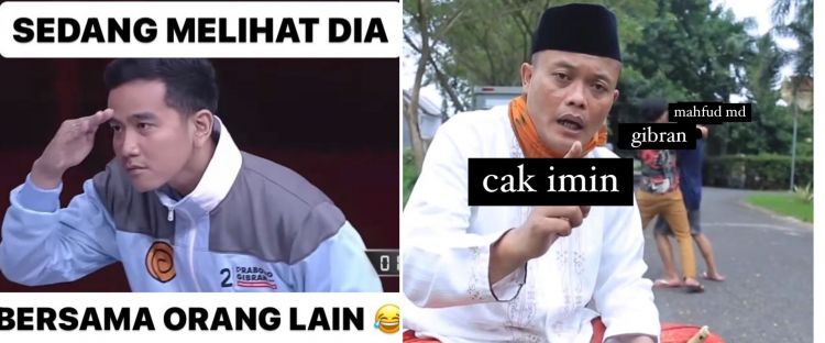 11 Potret kocak meme debat cawapres ini bikin yang awalnya saling ...