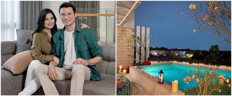 Bak resort di Bali, 11 potret rooftop di rumah lama Titi Kamal ini ...