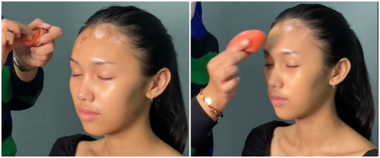 Transformasi makeup wanita dengan bekas luka di wajah ini hasilnya auto ...