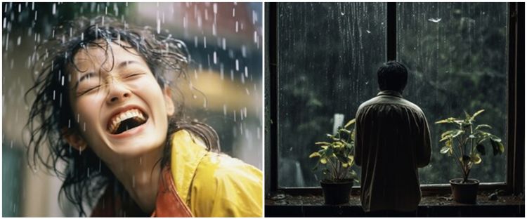 85 Kata-kata estetik saat hujan, puitis dan bikin hati syahdu