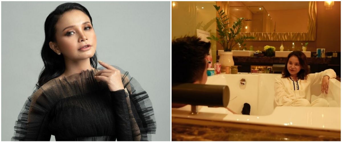 9 This portrait of the bathroom at Rossa's house is as luxurious as a ...