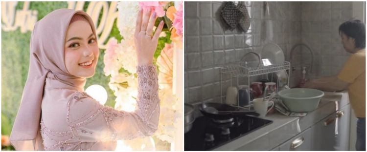 Dilamar pengusaha dengan uang panai Rp 2 M, ini 9 potret dapur Putri DA bergaya minimalis