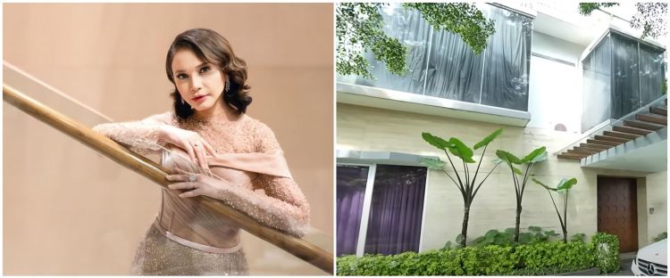 9 Potret musala di rumah Rossa ini dilengkapi kiswah kabah, viewnya ...