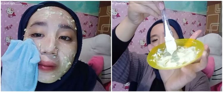 Hanya modal Rp 5.000, wanita ini bagikan trik mencerahkan wajah kusam ...