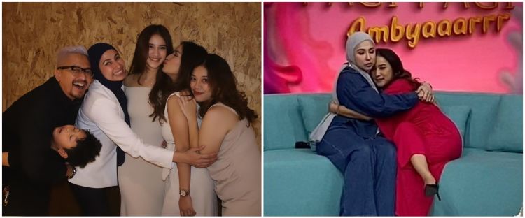 Bantah tudingan gimik akur sama mantan istri suami, Deswita Maharani ...