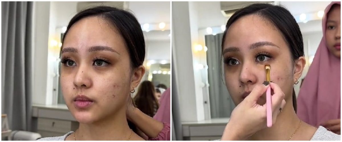 Hasilnya stunning pol, transformasi wanita bermata panda dirias a
