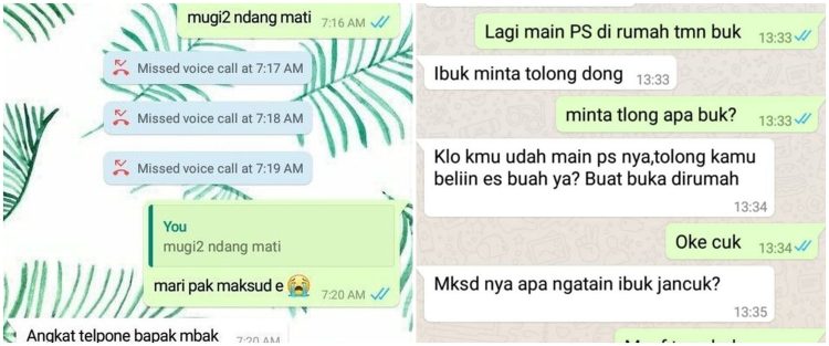 11 Chat lucu typo orang tua sama anak ini nyeleneh abis, bacanya bikin ...