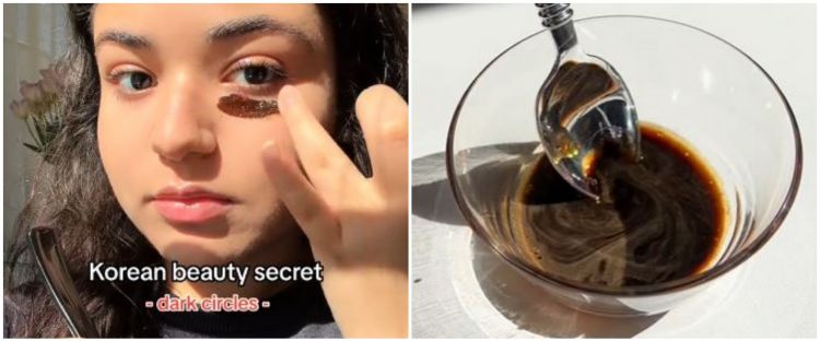 Not just coffee, this girl shares how to fade stubborn panda eyes using ...