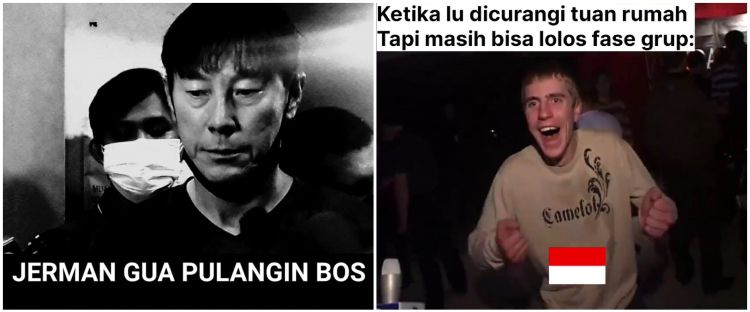 12 Potret lucu meme kocak Timnas Indonesia lolos perempat final Piala ...
