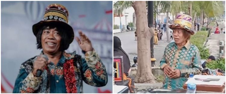 Menghilang dari TV, intip 7 potret Pak Tarno kini mengais rejeki jadi pesulap jalanan