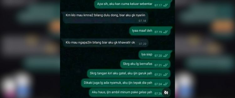 11 Chat lucu menghadapi pacar kelewat posesif ini bikin dada kembang ...