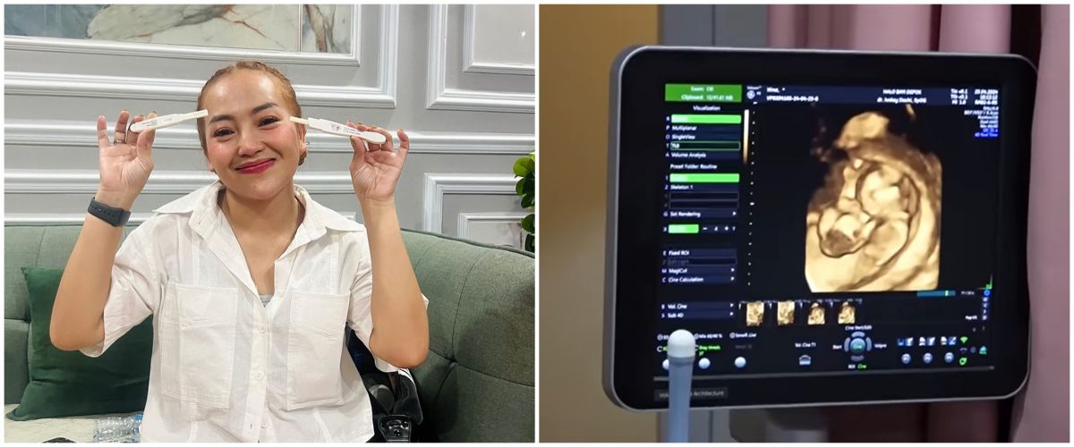 Pregnant with twins at the age of 37, here are the 6 moments when Mpok ...