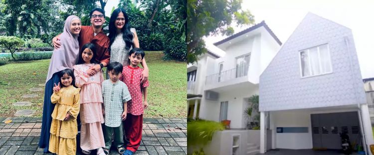 Bentuk rumahnya unik, ini 9 potret dapur segaris Ricky Harun yang ...