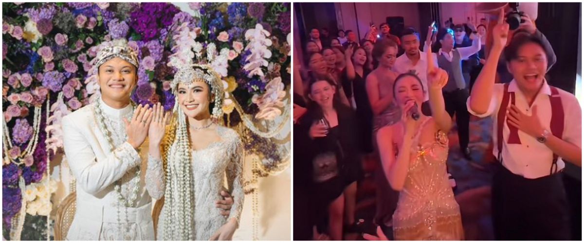 9 Moments after Mahalini and Rizky Febian's wedding party, the bride's ...