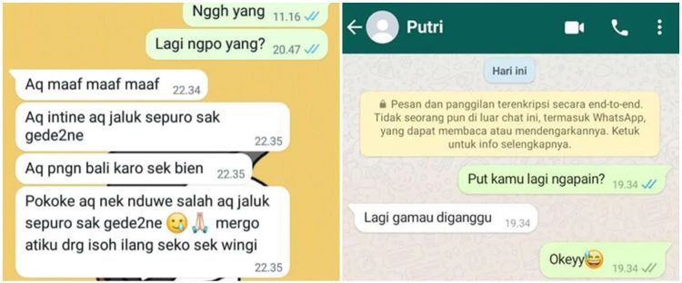 11 Jawaban kocak saat basa-basi sama pasangan di chat ini bikin bete pol, auto ngelus dada