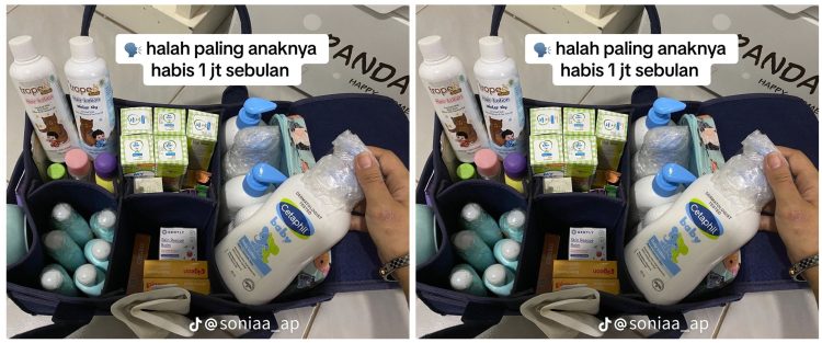 Ibu muda ini spill budget keperluan anaknya yang masih balita untuk ...