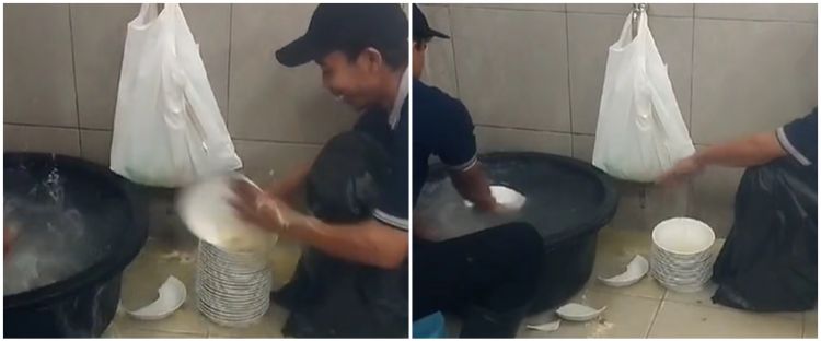 Bukan yang penting bersih, cara pria cuci piring ini malah bikin ...