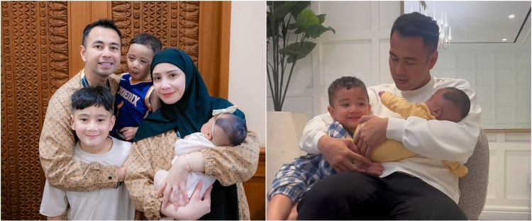 Raffi Ahmad dan Nagita akhirnya perlihatkan wajah baby Lily, disebut mirip Ameena anak Atta dan ...