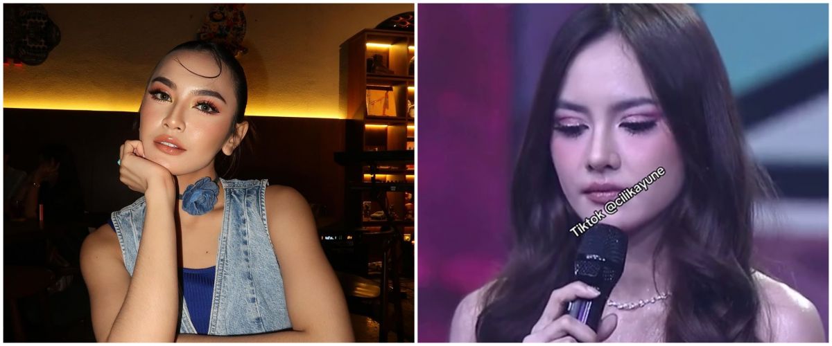 Making her first appearance on television after surgery, Mahalini was ...