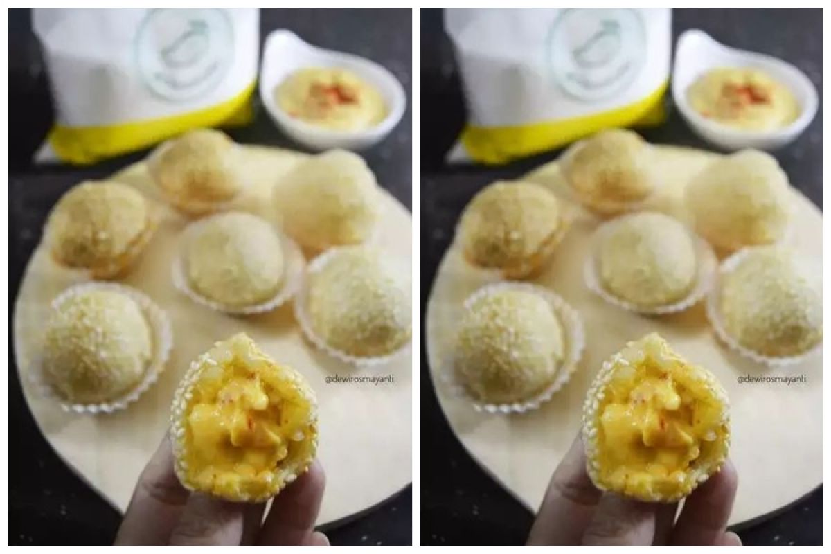 Resep onde-onde isi telur asin, enak, gurih, dan bikin nagih