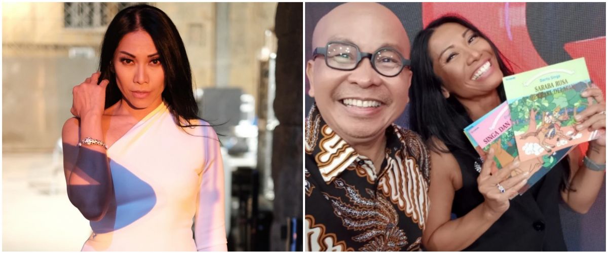 It turns out that Kang Maman revealed that Anggun C Sasmi's father was not just anyone on a TV show