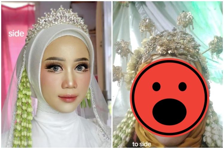 Tampil cantik saat akad dengan riasan Korean Look, makeup resepsi cewek ...