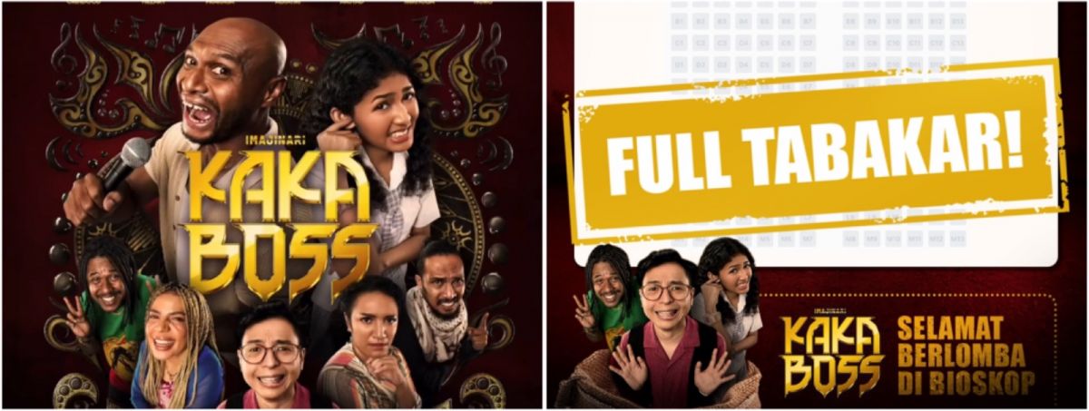 High enthusiasm, tickets for the first screening of the film Kaka Boss ...