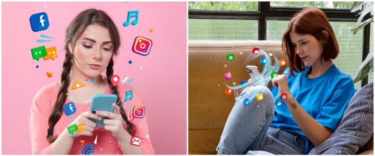 Scroll media sosial tanpa kecanduan, ini durasi ideal main medsos ...