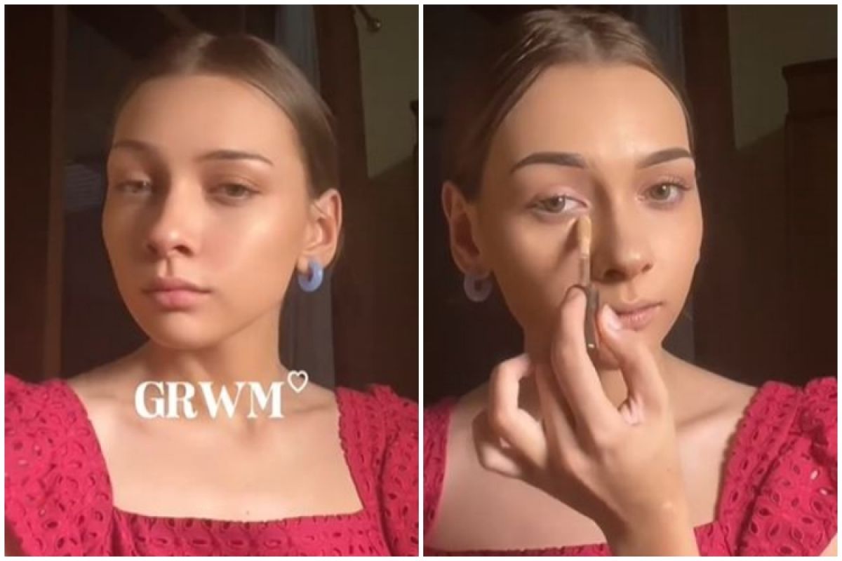 Without a thick complexion, this is Dosma Hazenbosch's flawless makeup ...