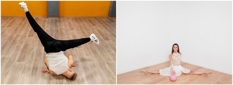 Sebutkan macam-macam senam lantai, lengkap dengan gerakan yang benar ...