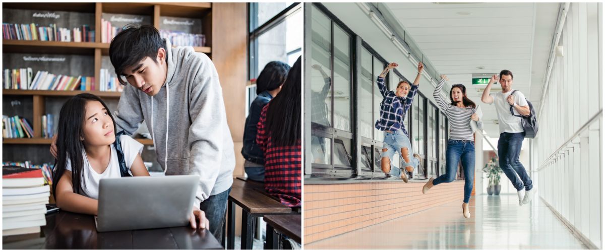 The role of the student community in helping students adapt from other ...