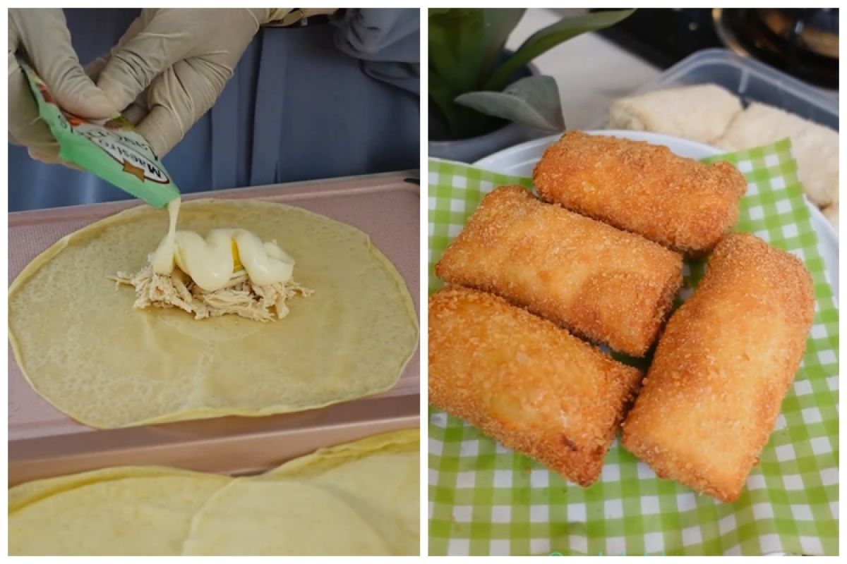 The trick to prevent the risol skin from breaking easily and the ...