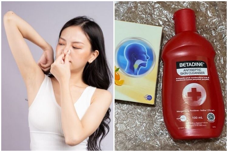 Tanpa deodoran, ini trik 'marinasi' ketiak pakai Betadine Skin Cleanser ...