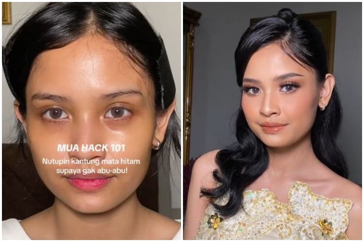 Hasilnya lebih natural, MUA ini bagikan trik khusus tutupi tampilan ...
