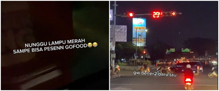 Lampu merah tak kunjung hijau, tingkah pengendara mobil sempat pesan ...