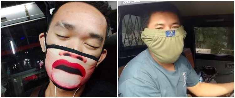[KUIS] Berdasarkan model masker jaman covid ini tentukan potret kocak ...