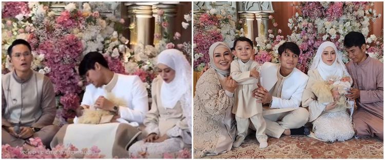 9 Momen akikah anak kedua Lesty Kejora dan Rizky Billar, nama putrinya ...